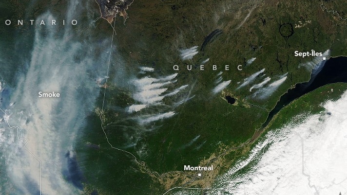Dirty secret of Quebec wildfires: smoke weakens New England solar power ...