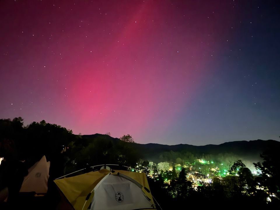 Stunning Northern Lights harmless to Helene rescue and recovery ...