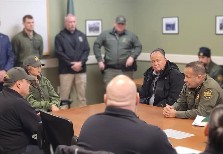 Noem pledges basic equipment for Border Patrol in VT, including snow ...
