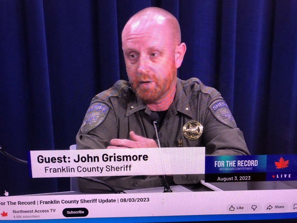 Embattled Franklin County Sheriff Grismore won’t run again - Vermont ...